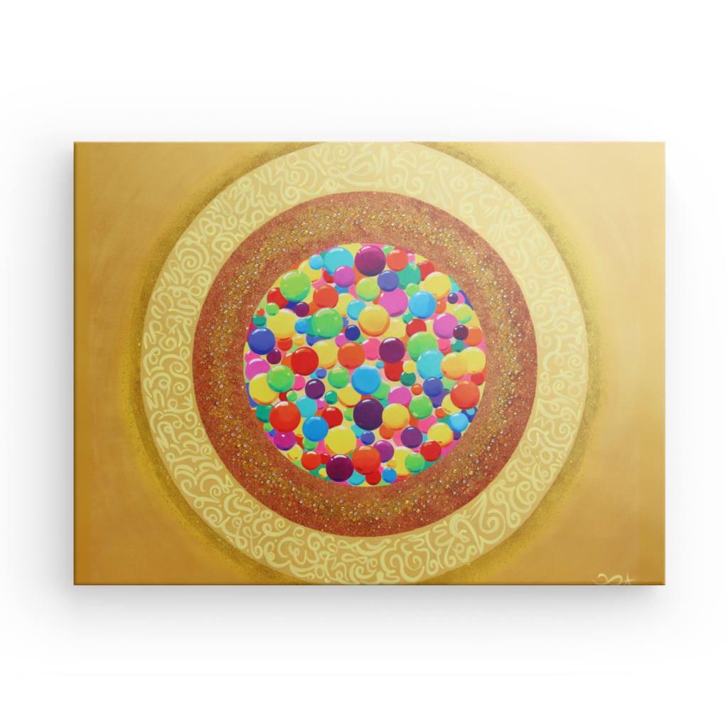 Energiebild: Sternentor AllEinsSein - Kunstdruck