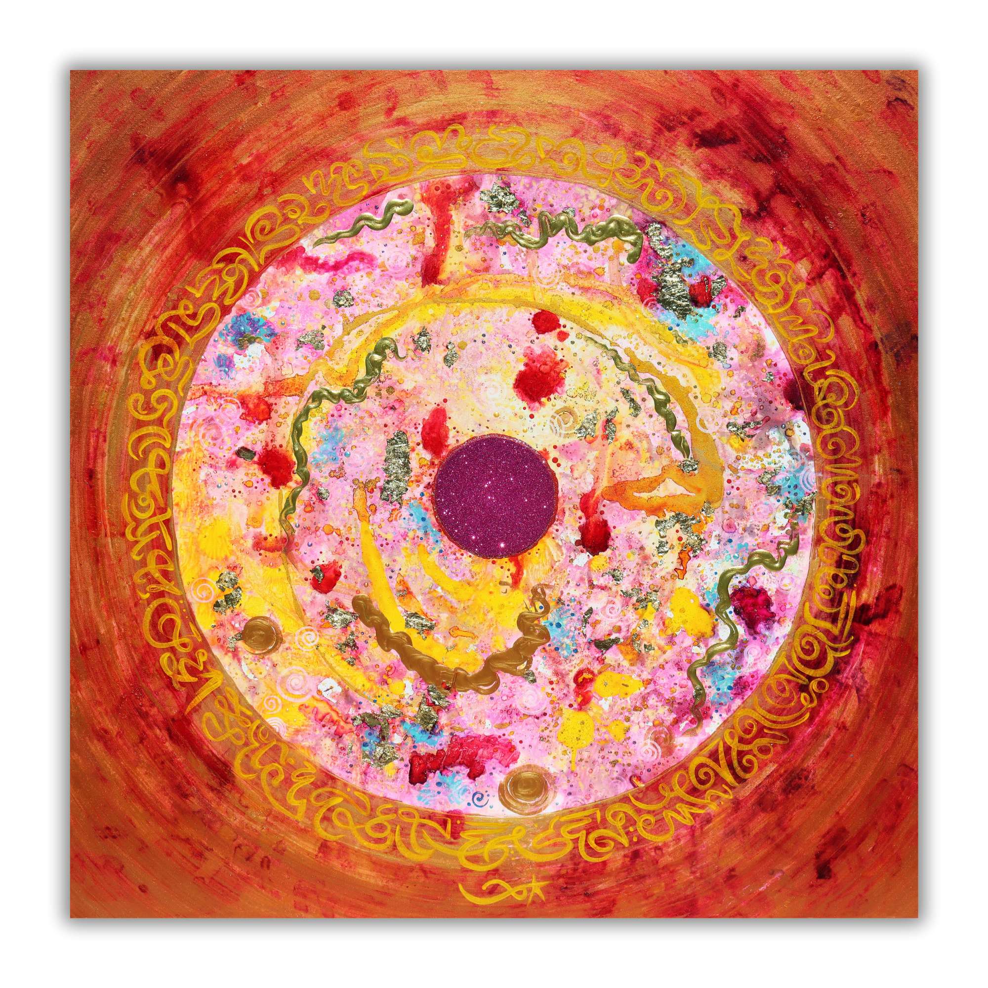 Energiebild: Sternentor Heilung des Schmerzes - Kunstdruck