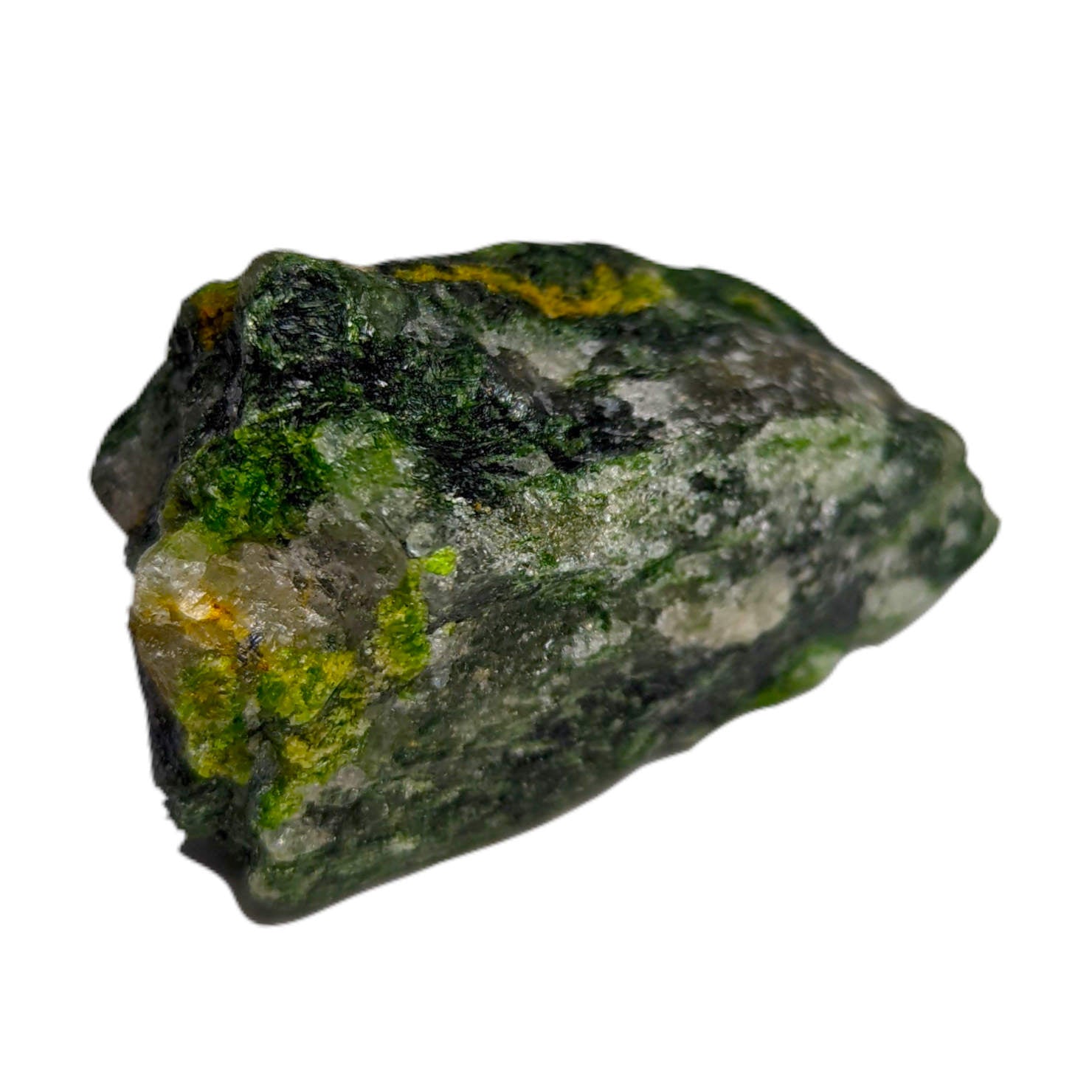 Diopsid Rohstein (4 x 4 cm)