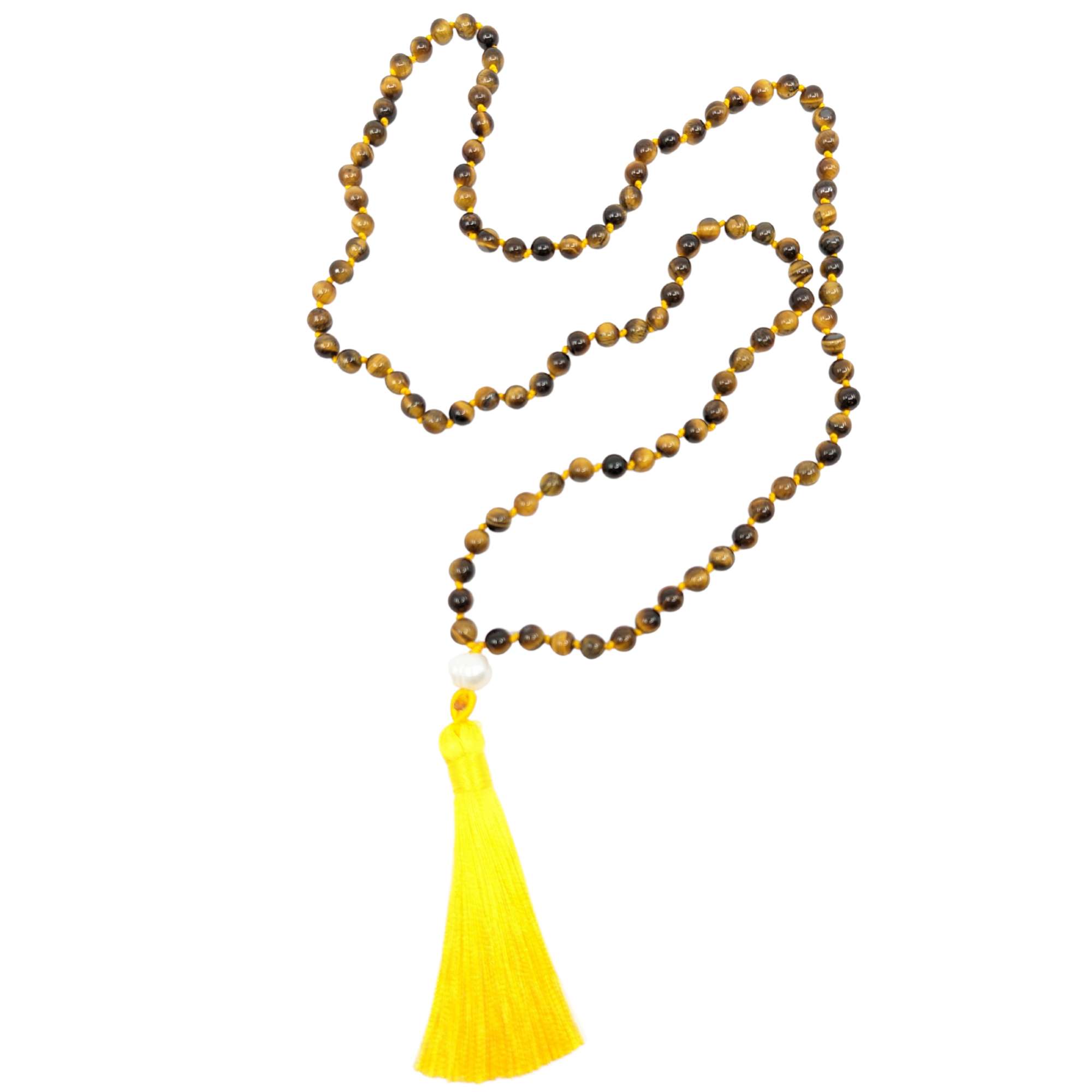 Tigerauge Mala Gebetskette (6 mm)